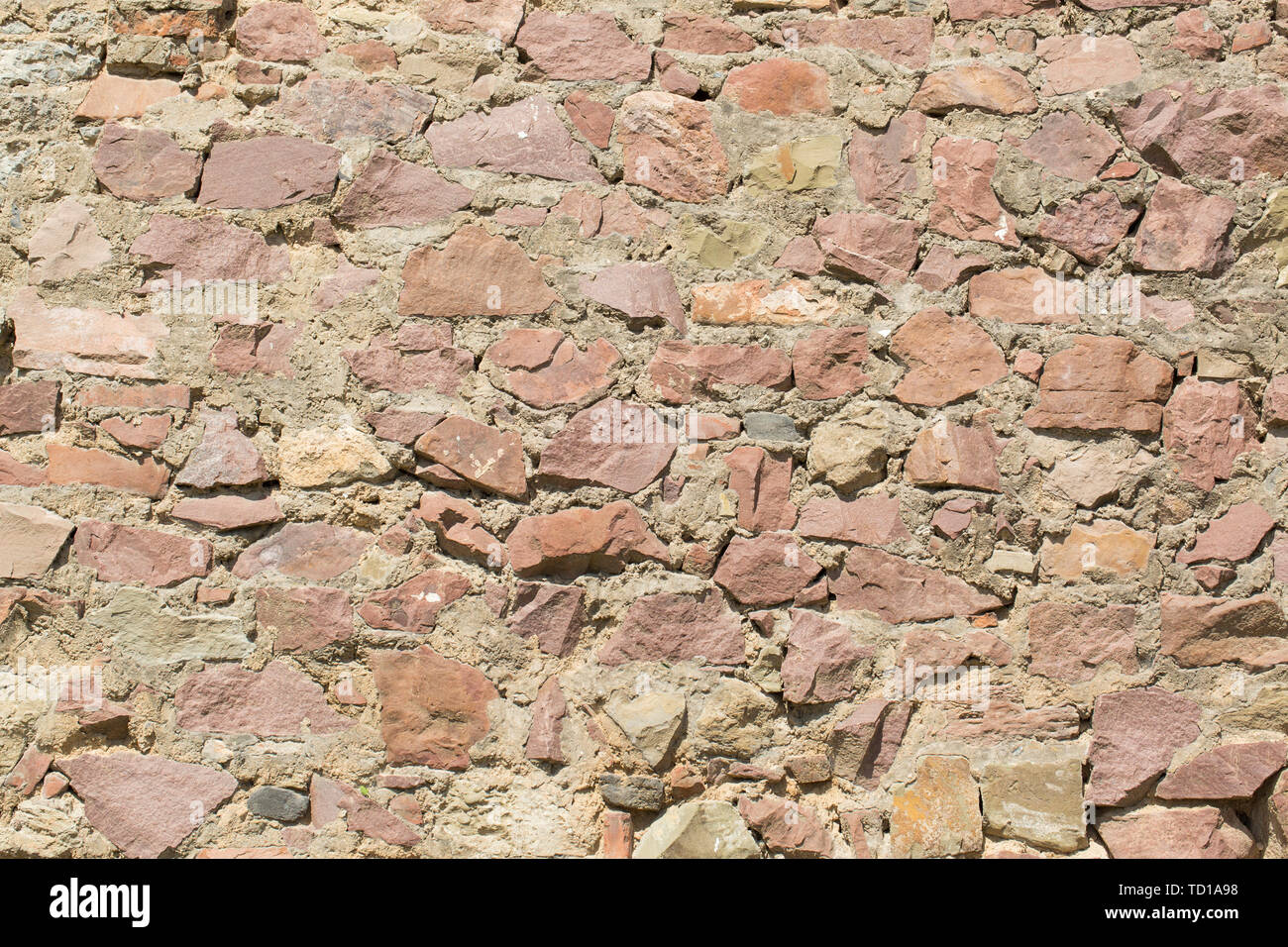 Stone brick wall texture Stock Photo - Alamy