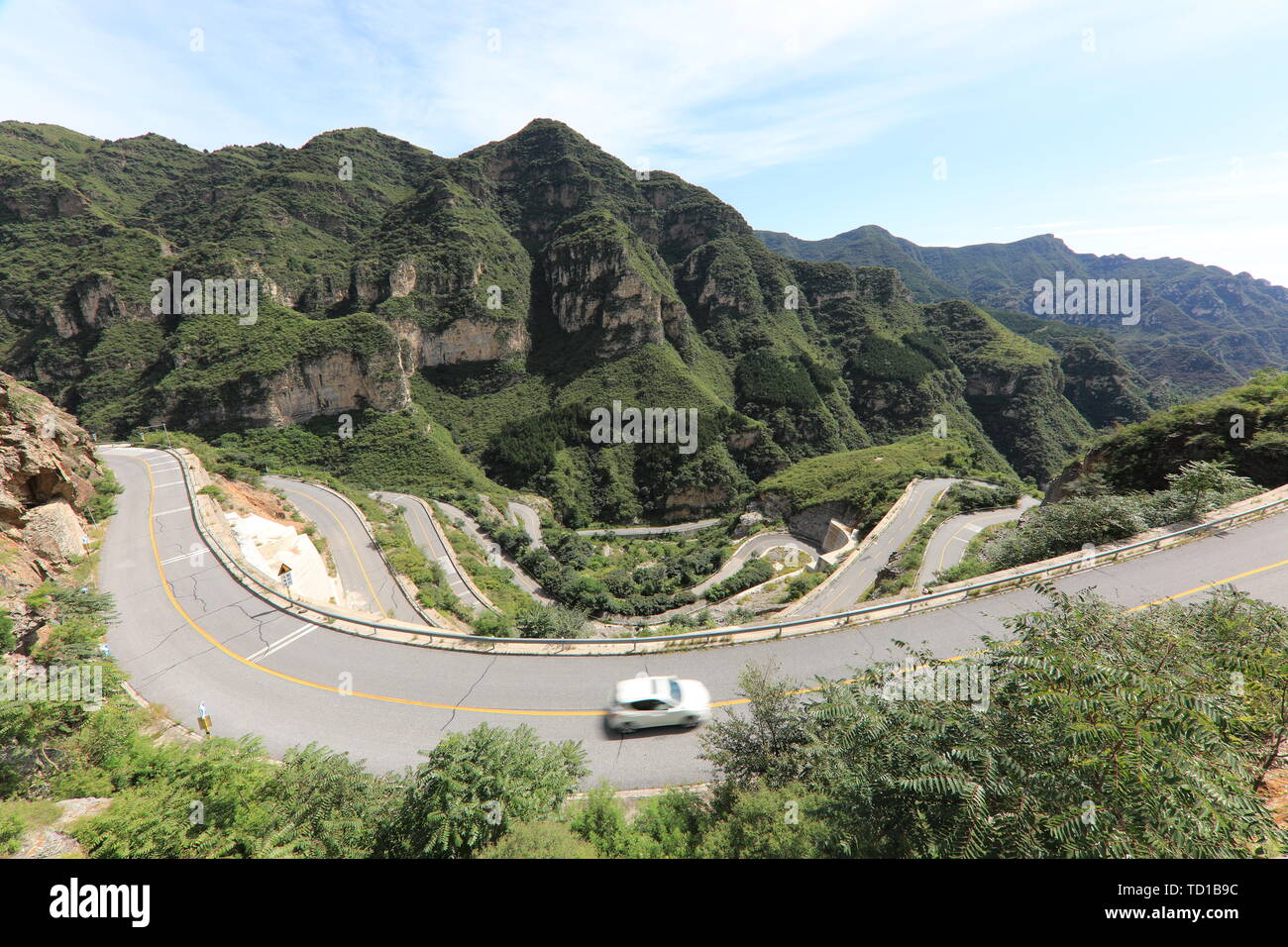 Rural roads and rural vision of the countryside hi-res stock ...