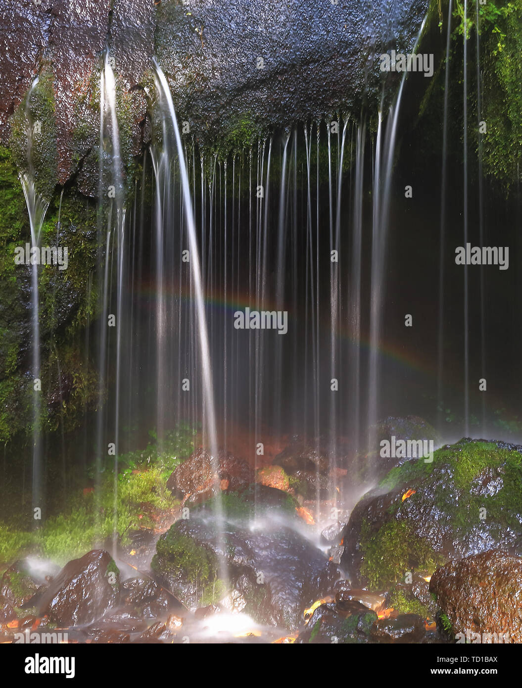 Changbai mountain waterfall hi-res stock photography and images - Alamy