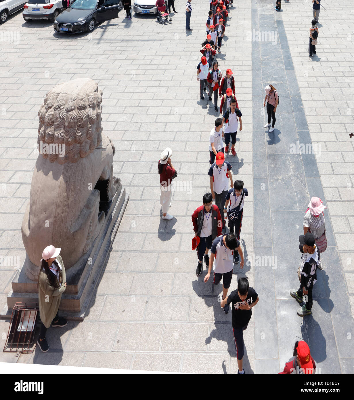 Human streets in many cities with men and women hi-res stock ...