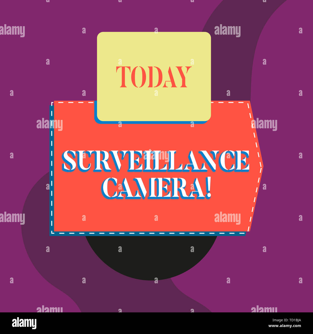 Square monitor screen cctv camera hi-res stock photography and images ...