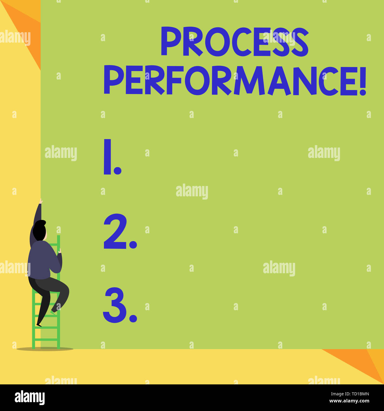 Writing note showing Process Perforanalysisce. Business concept for ...