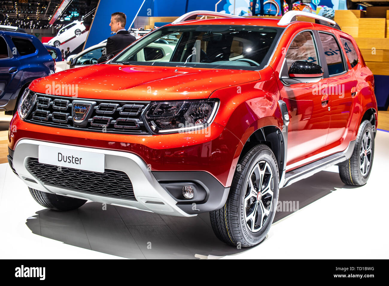 Geneva, Switzerland, March 05, 2019: new DACIA DUSTER at Geneva ...