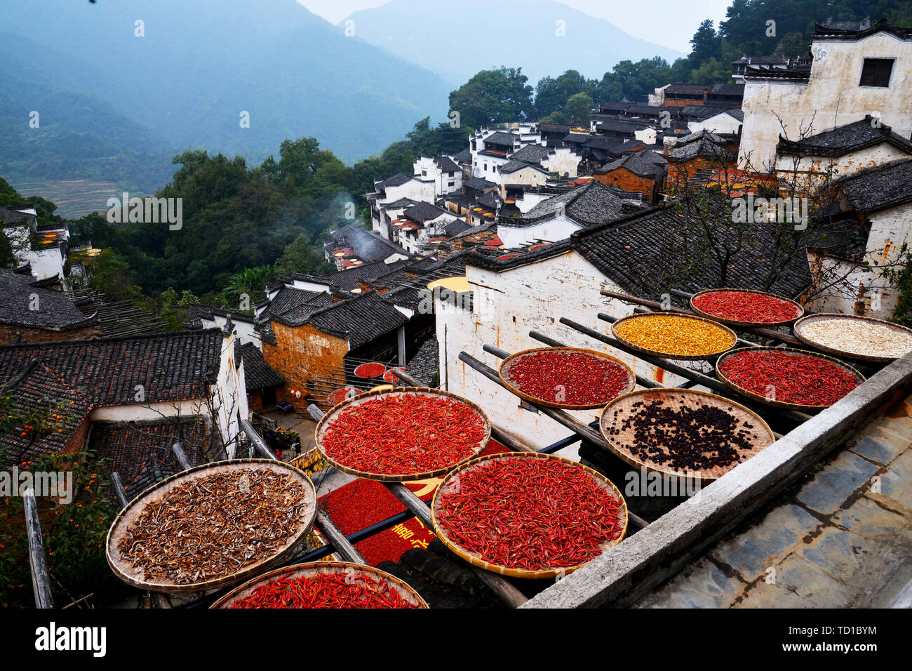 To sunken and sunken in the mountains Stock Photo - Alamy