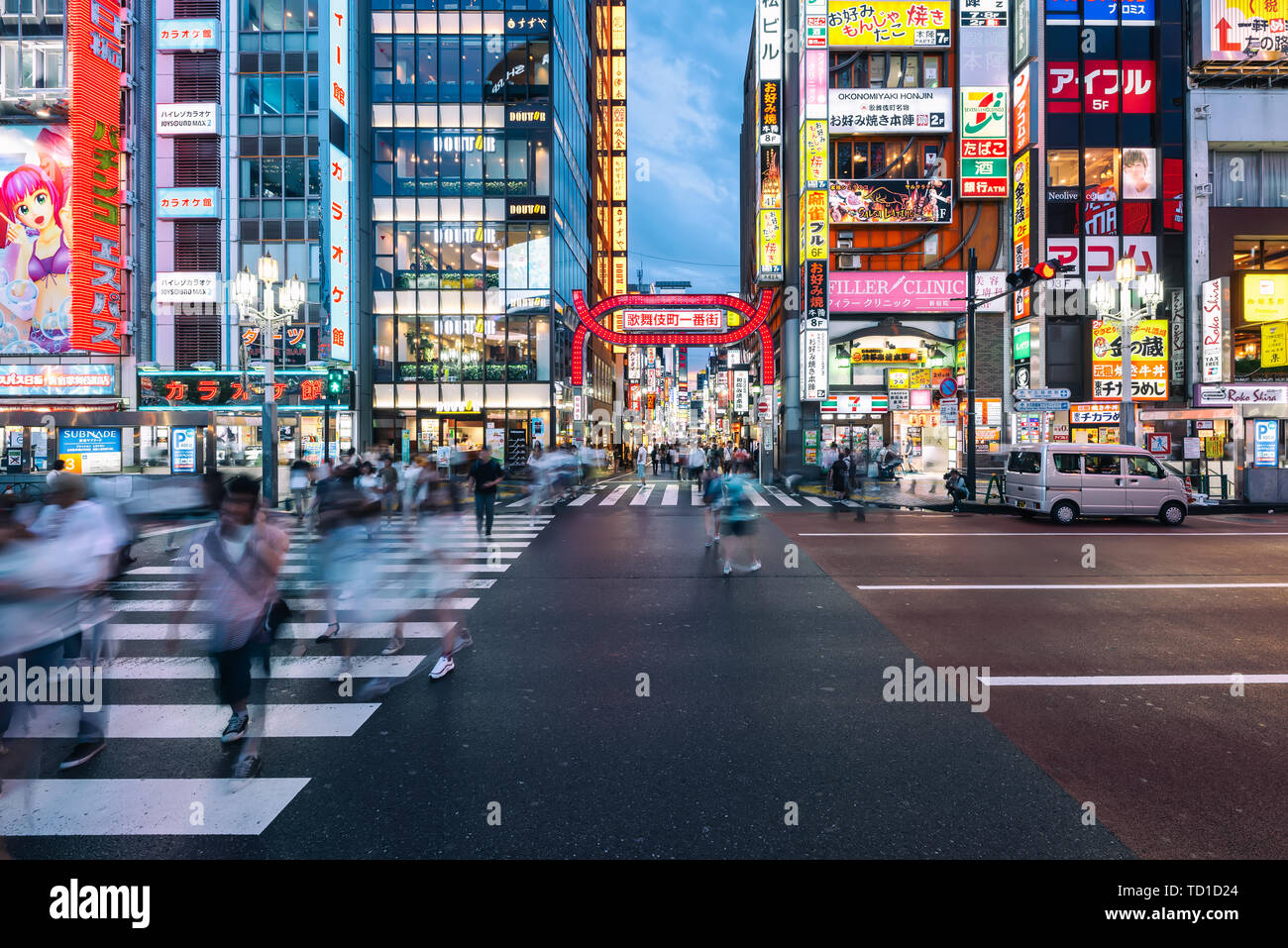 A street in Kabuki-cho Stock Photo - Alamy