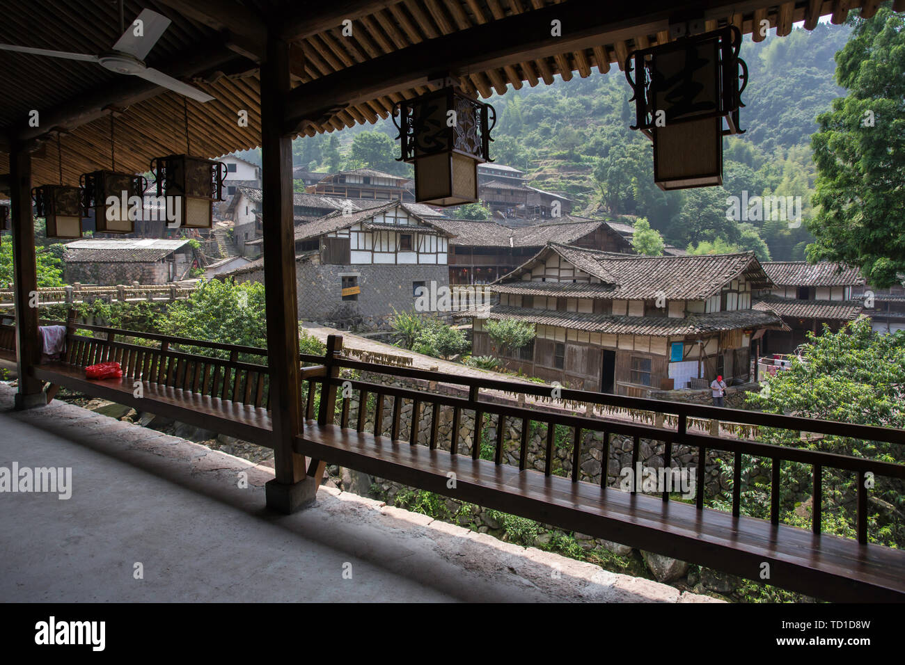 Linkeng, mountain village, southern Zhejiang Stock Photo - Alamy