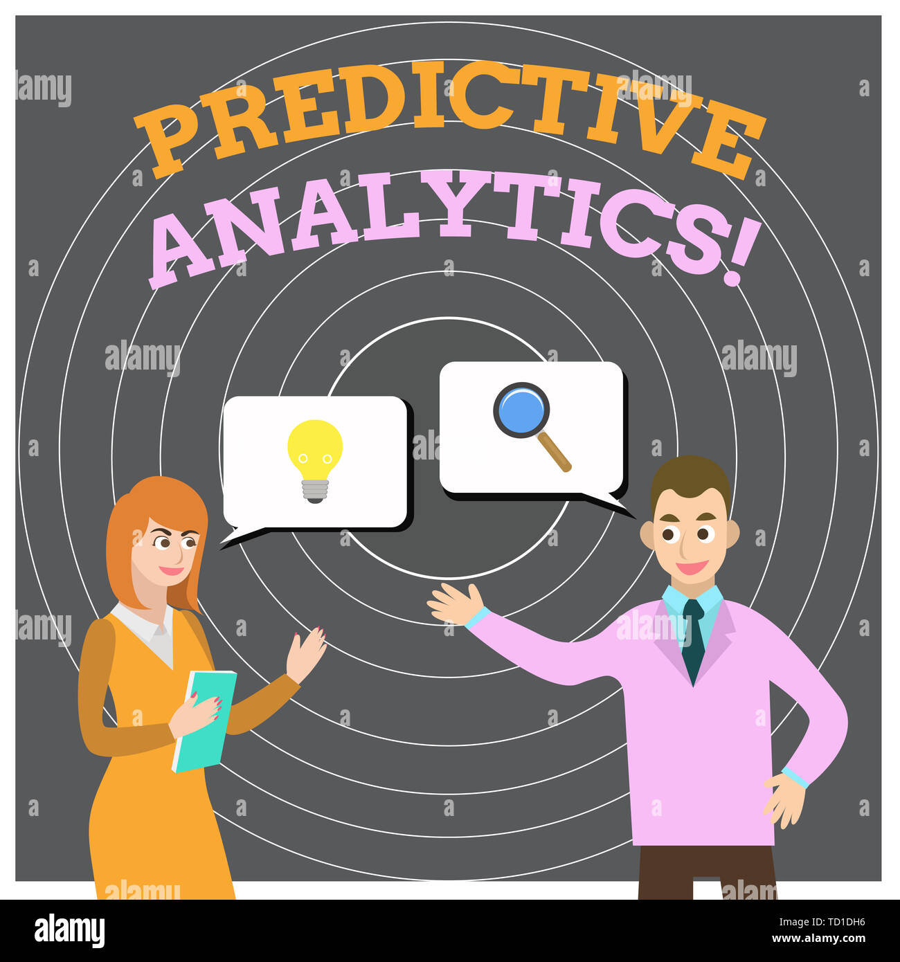 Conceptual hand writing showing Predictive Analytics. Concept meaning Optimize Collection ...