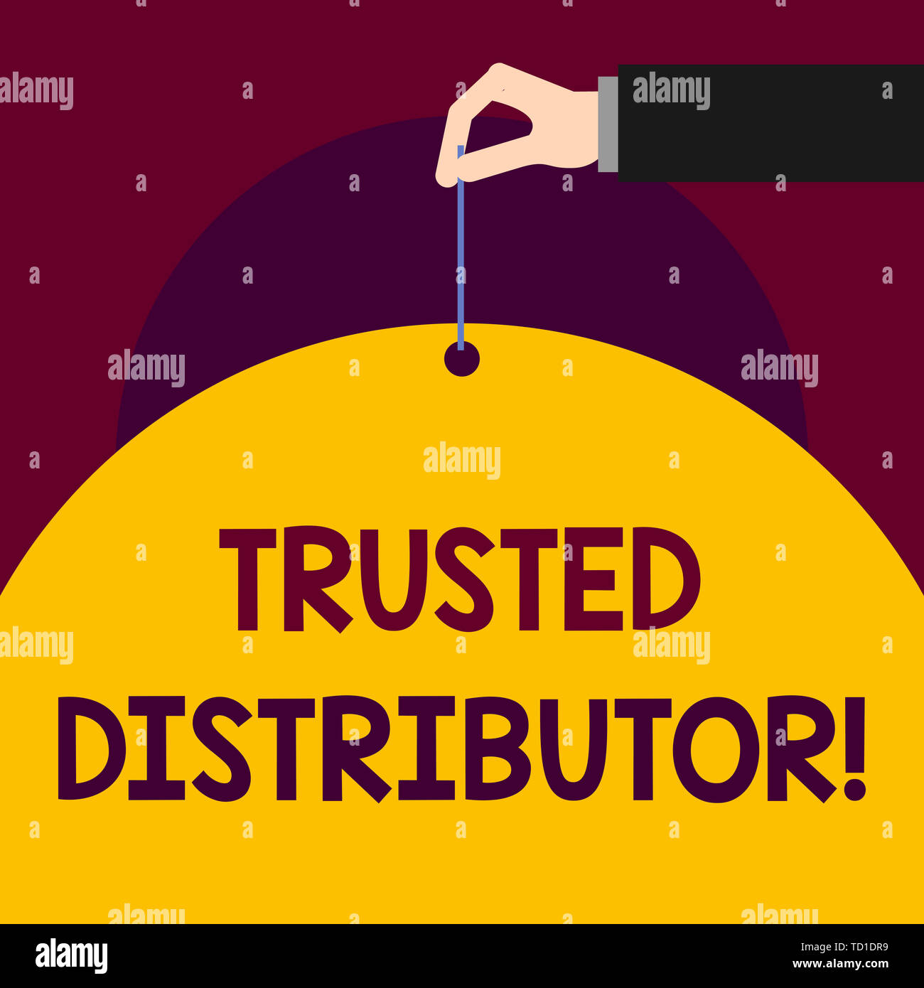 Writing note showing Trusted Distributor. Business concept for ... Writing note showing Trusted Distributor. Business concept for ...