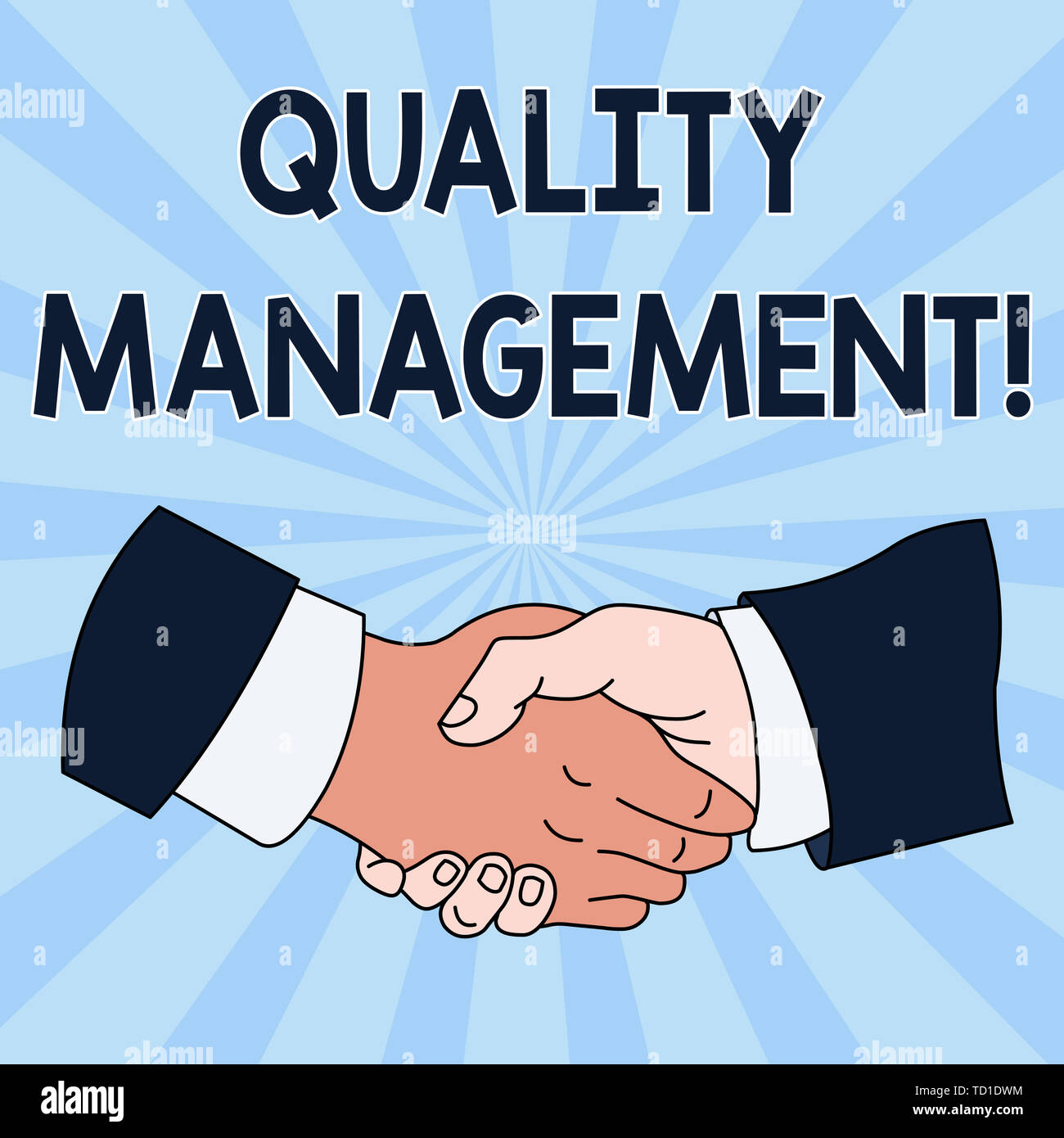 Conceptual hand writing showing Quality Management. Concept meaning ...