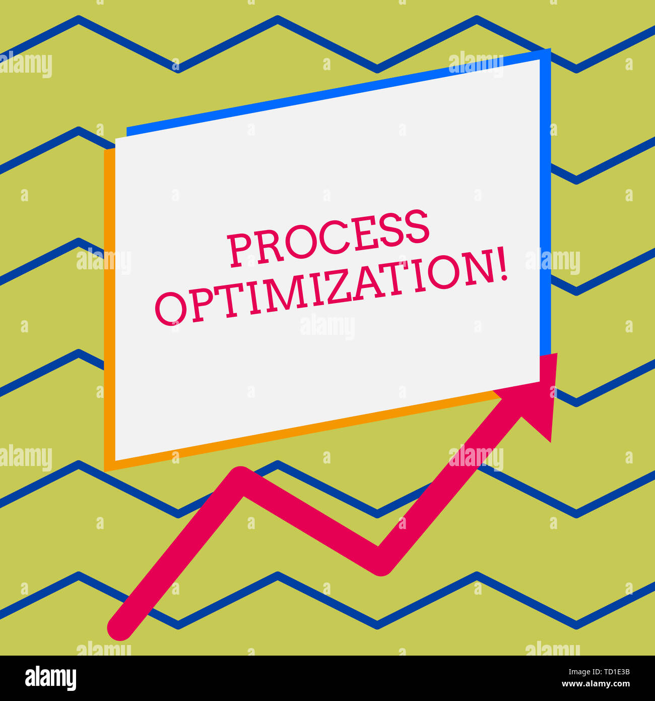 Word writing text Process Optimization. Business photo showcasing Improve Organizations ...