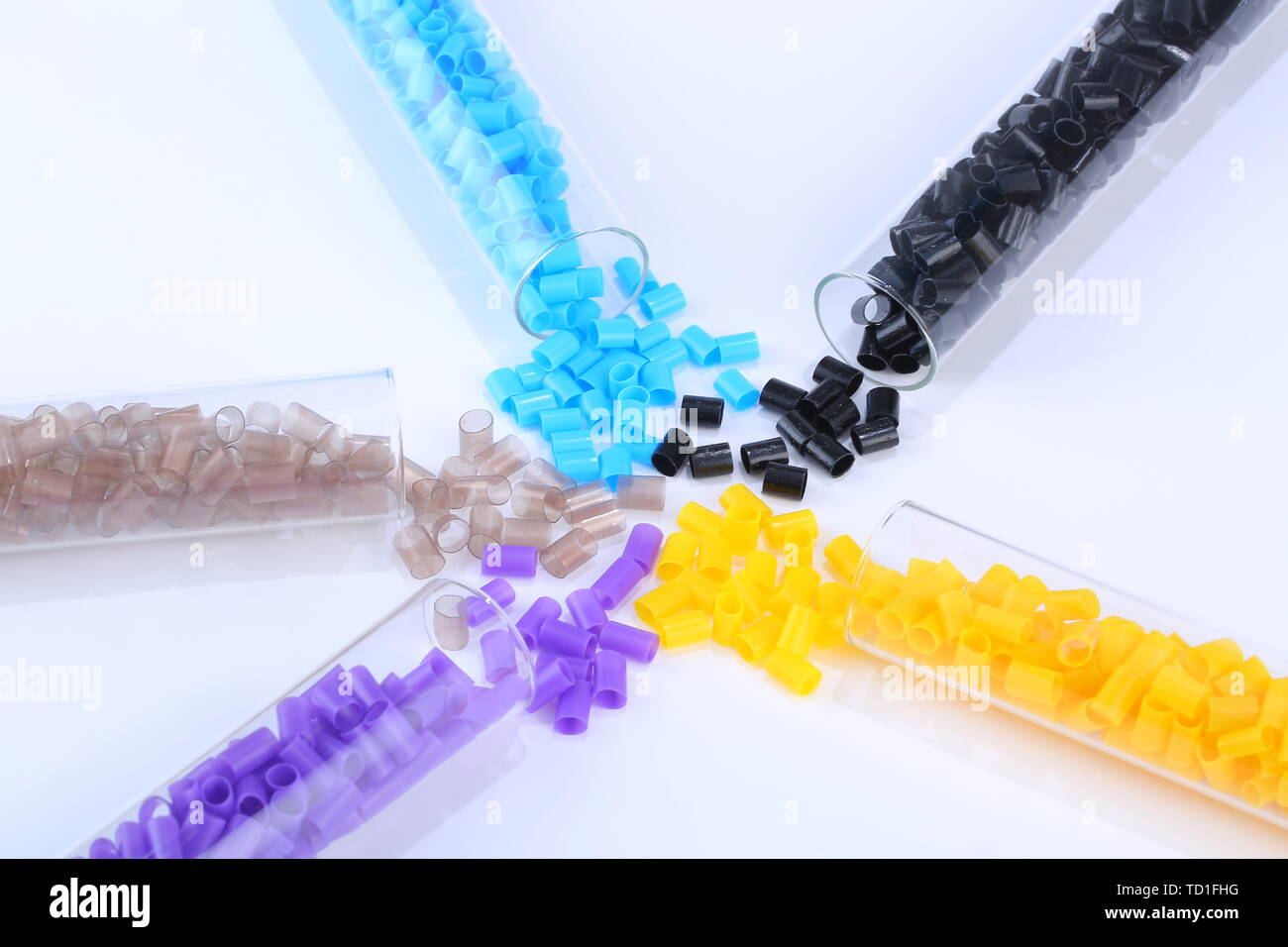 pvc polymeric materials Stock Photo - Alamy