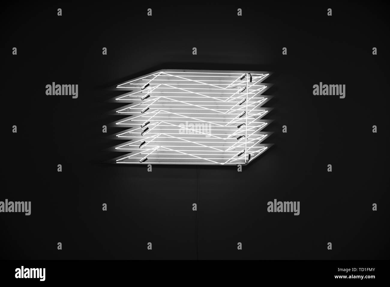 Lighting plastic art Stock Photo - Alamy