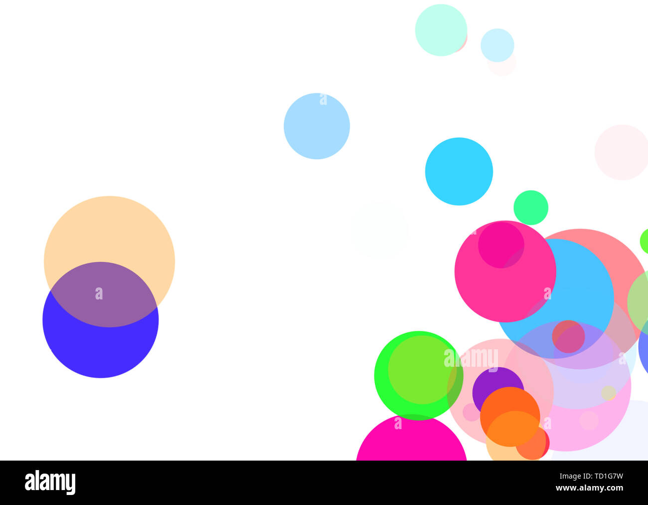 Color polka dot background material Stock Photo - Alamy