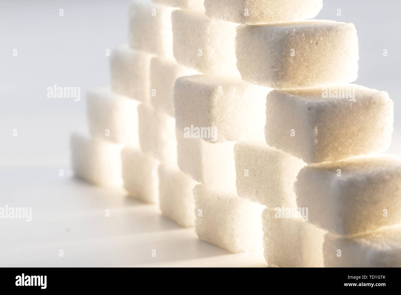 Pure white sugar Stock Photo - Alamy