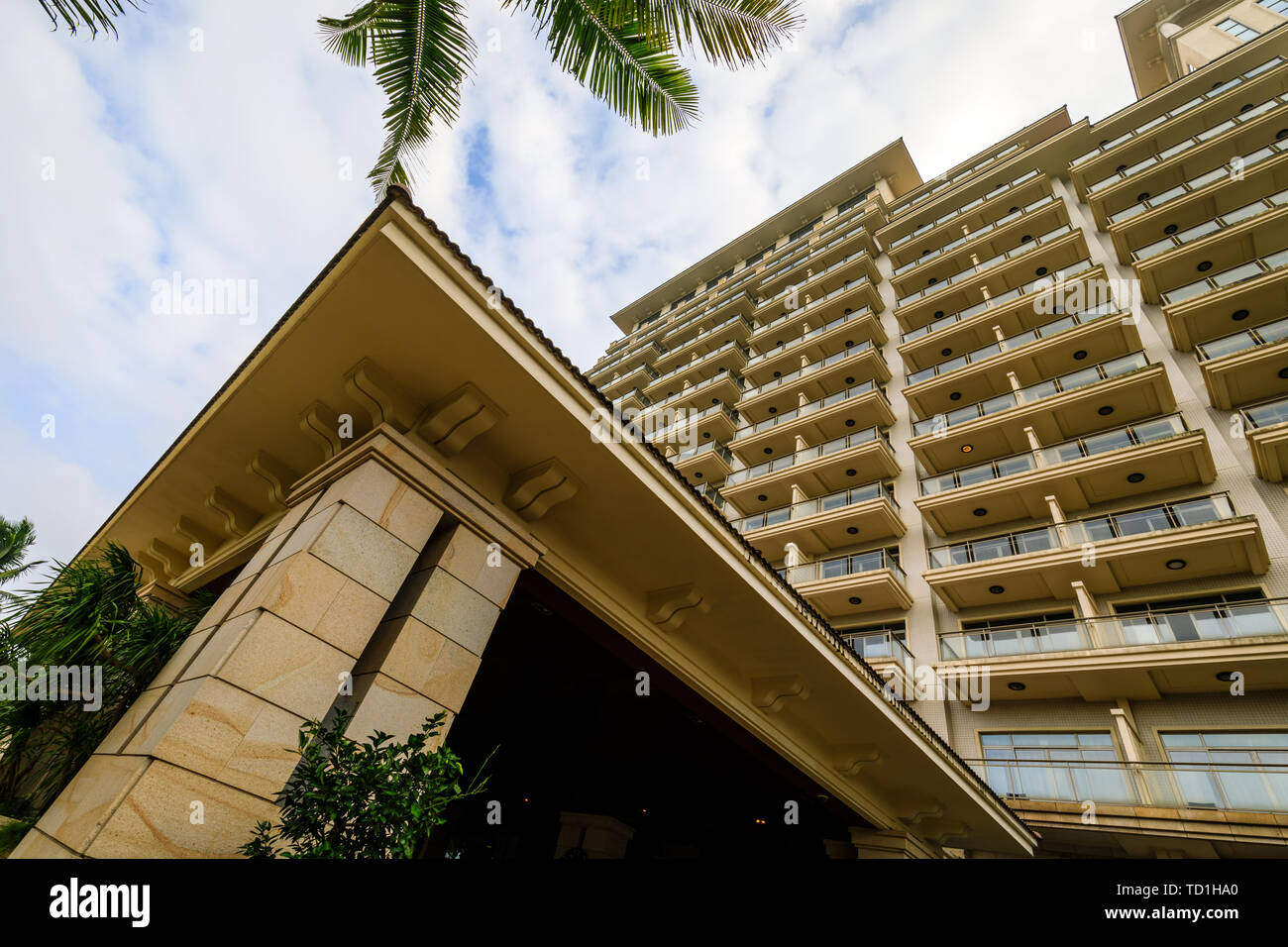 Guanlan Lake Hotel, Haikou, China Stock Photo - Alamy