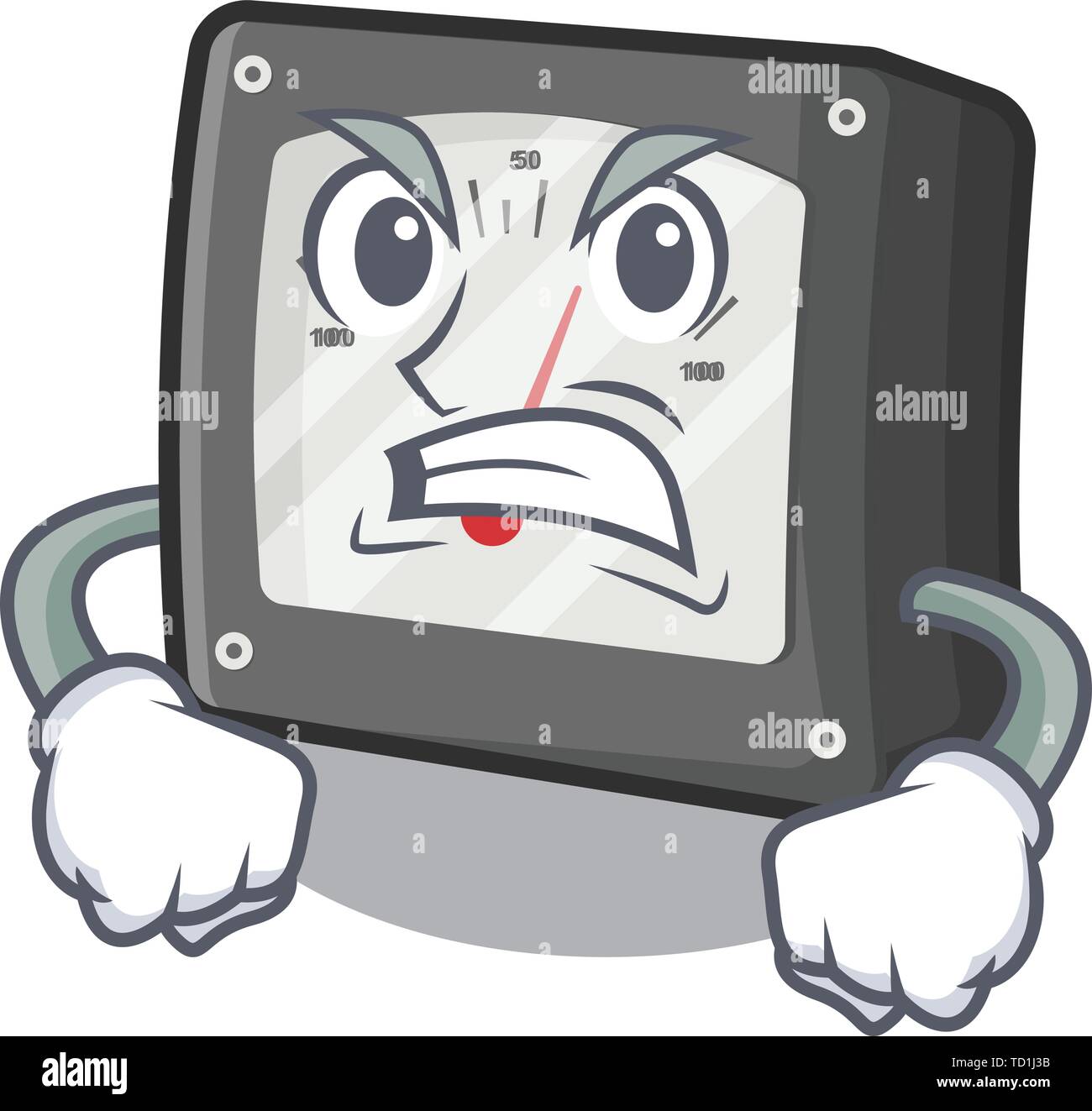 Anger meter Stock Vector Images - Alamy