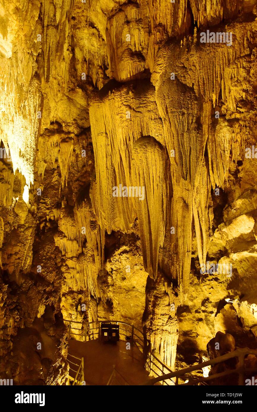 Natural karst caves Stock Photo - Alamy