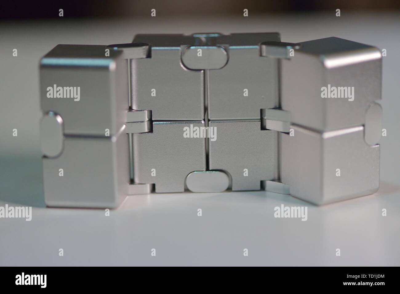 Toy Rubik's Cube still life set for children art design Stock Photo - Alamy