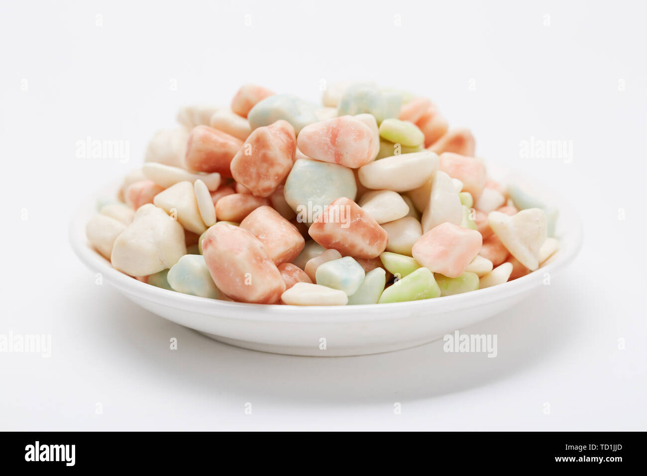 Chocolate candy, stone-shaped candy Stock Photo - Alamy