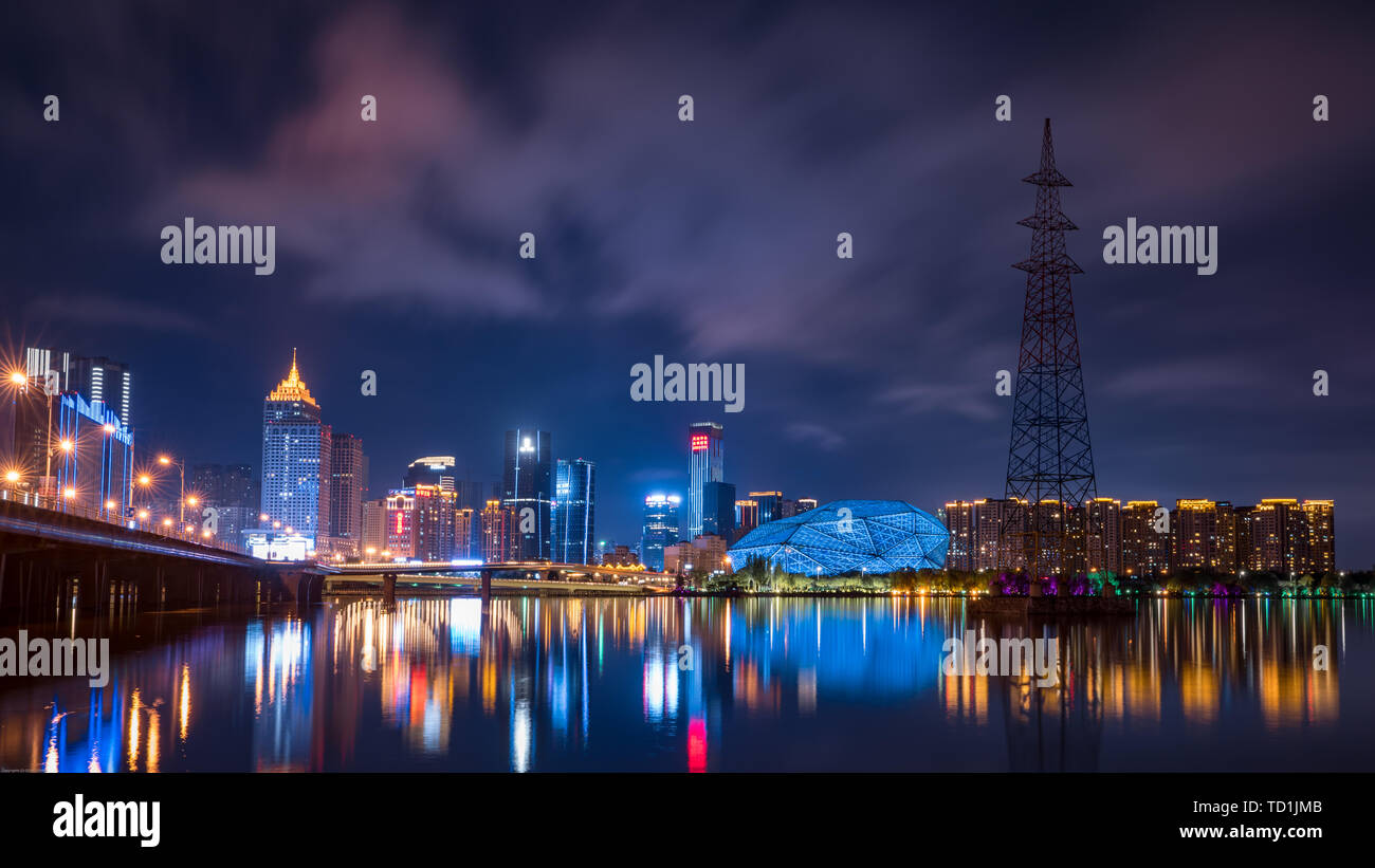 Hun river shengjing grand theatre hi-res stock photography and images - Alamy