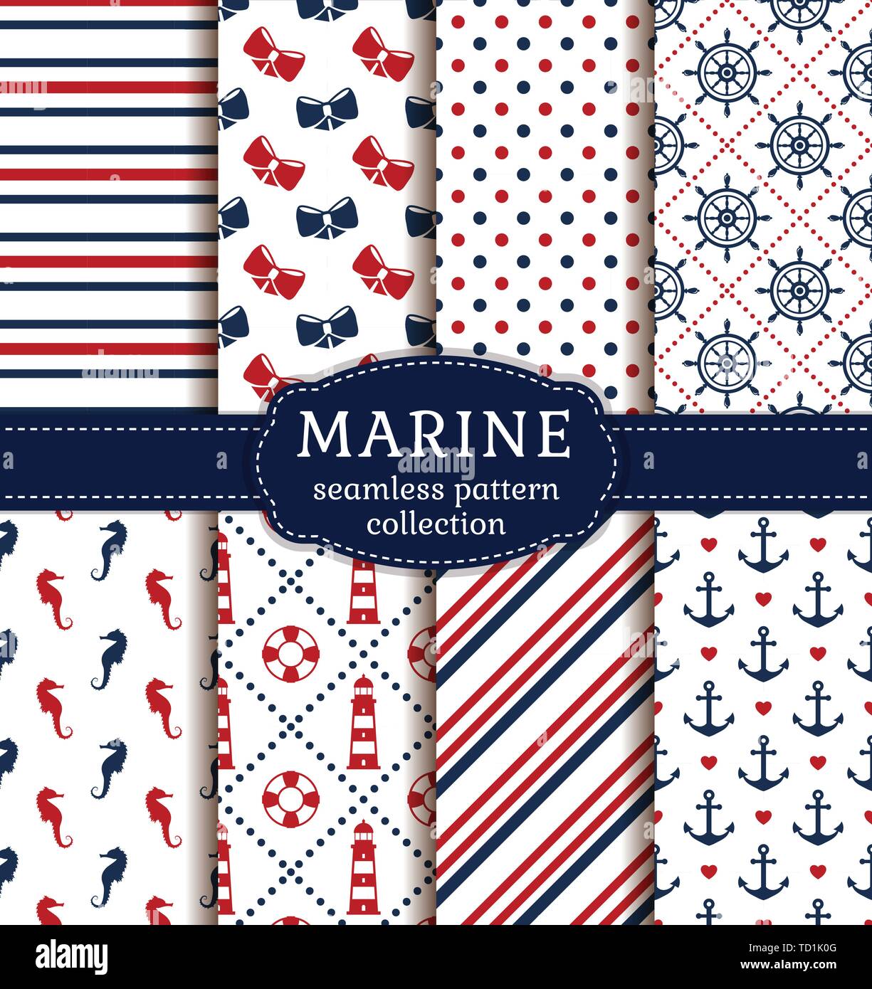 Seahorse in sea vector Stock Vector Images - Alamy