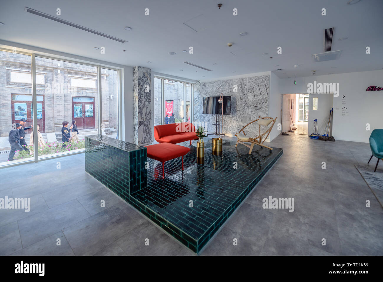 Joint Office for Construction and Design Exhibition Stock Photo - Alamy