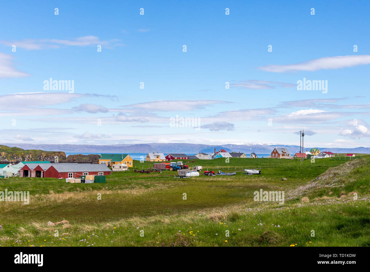 Flatey island iceland hi-res stock photography and images - Alamy