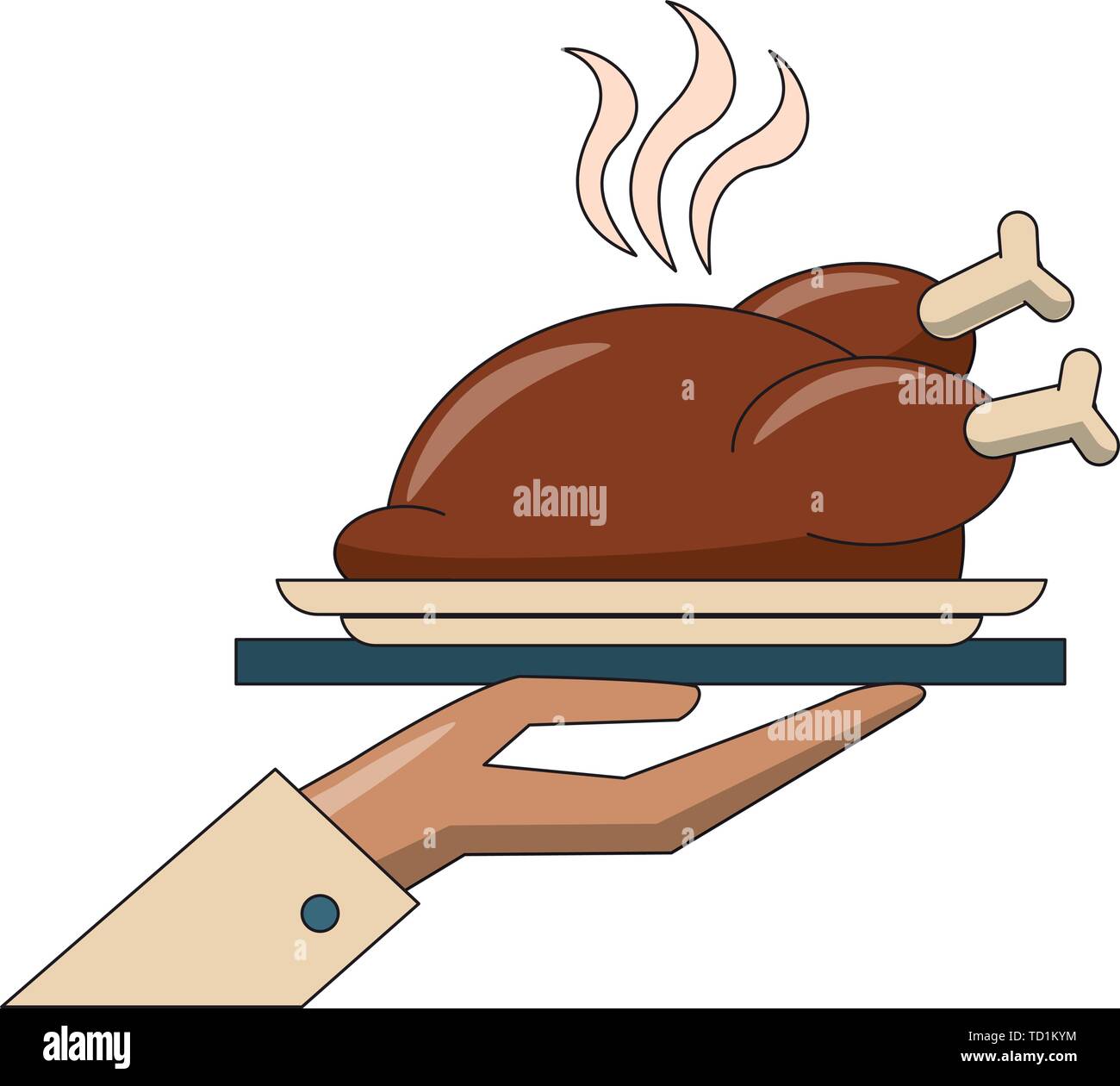 restaurant food and cuisine cartoons Stock Vector Image & Art - Alamy