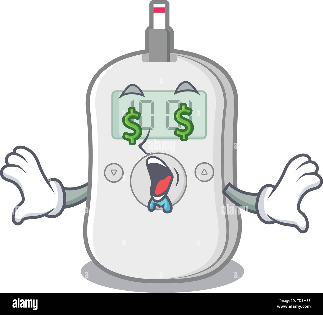 Eye Checking Machine Stock Vector Images - Alamy