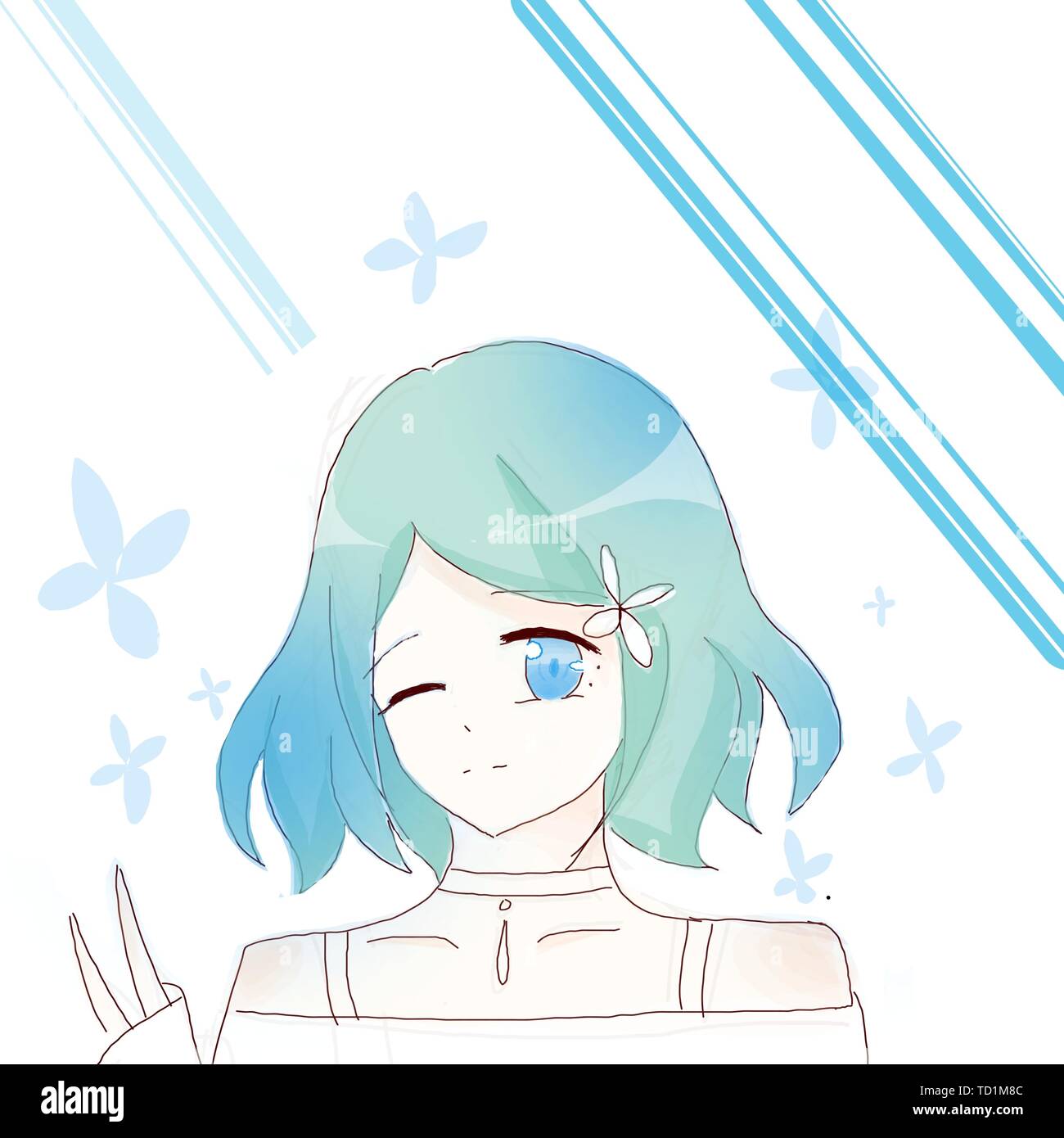 Draw the picture Stock Photo - Alamy