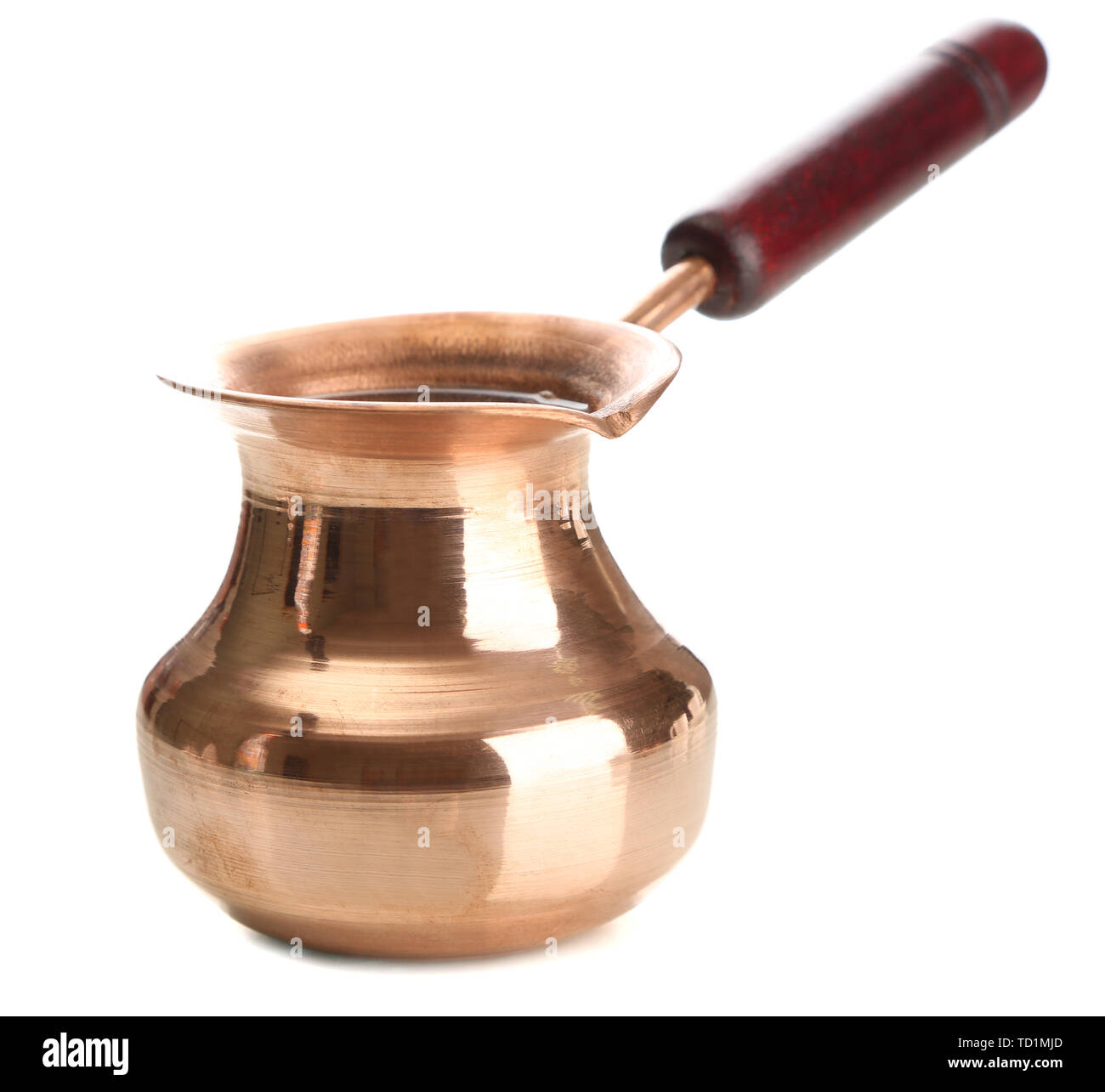 Coffee pot, isolated on white Stock Photo - Alamy