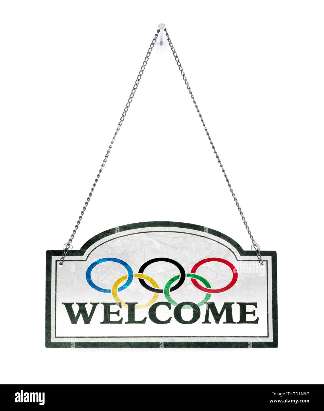 Olympic display Cut Out Stock Images & Pictures - Alamy
