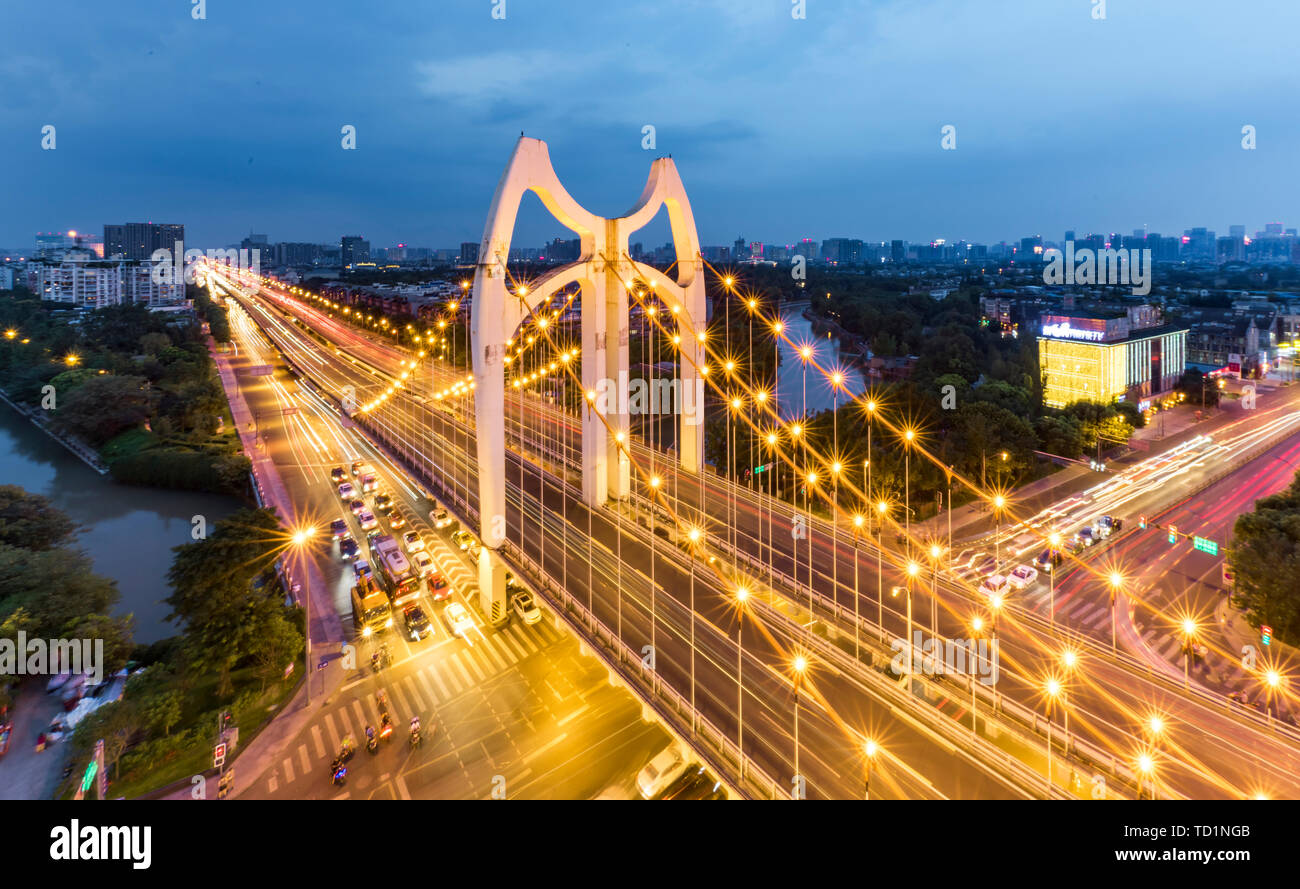 Chengdu Second Ring Road Qingshui River Bridge Stock Photo - Alamy