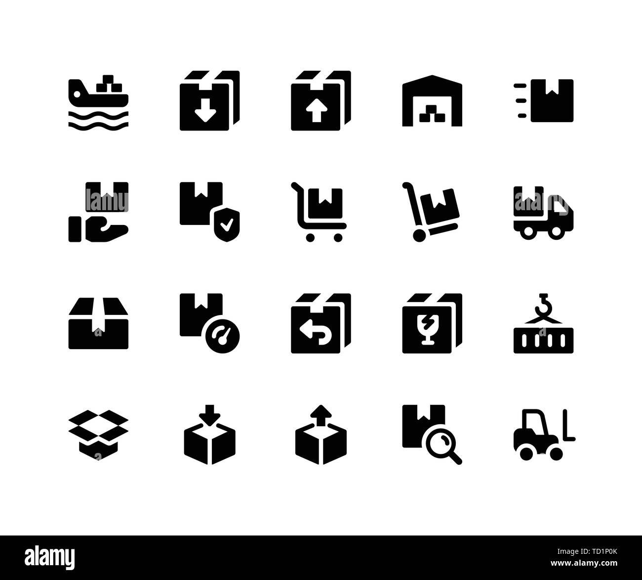 Freighter logistic Stock Vector Images - Alamy