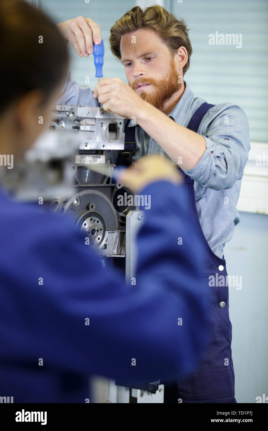 Elevator shaft man hi-res stock photography and images - Alamy