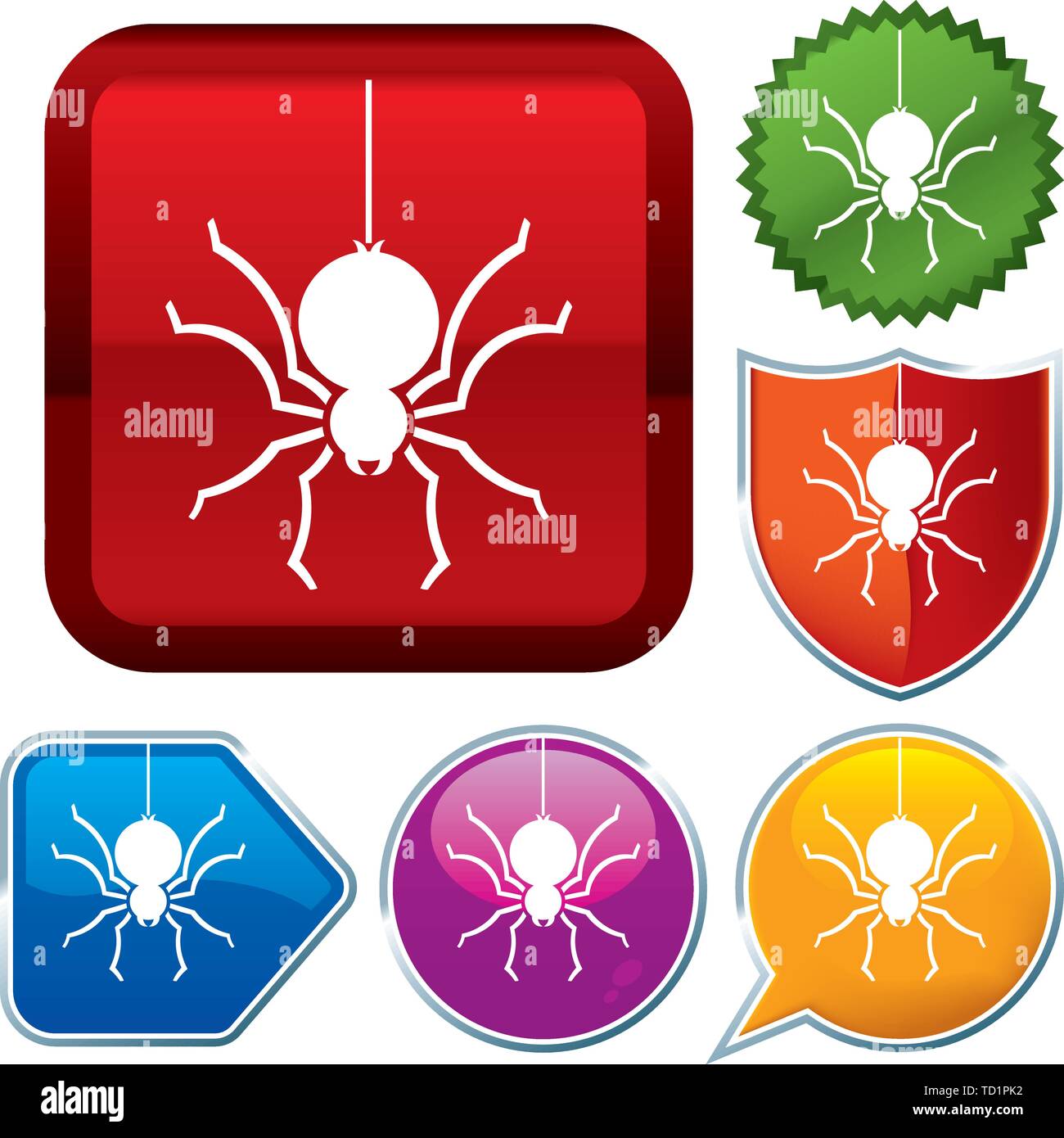Button Spider High Resolution Stock Photography and Images - Alamy