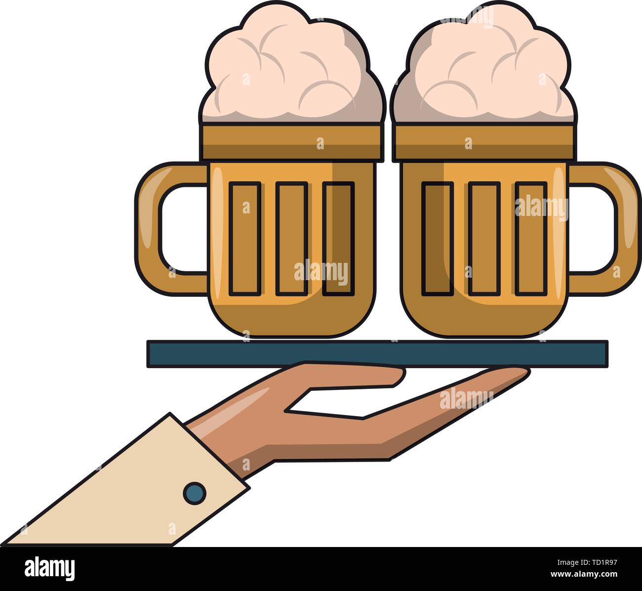 beverage liqueur and drink cartoon Stock Vector Image & Art - Alamy