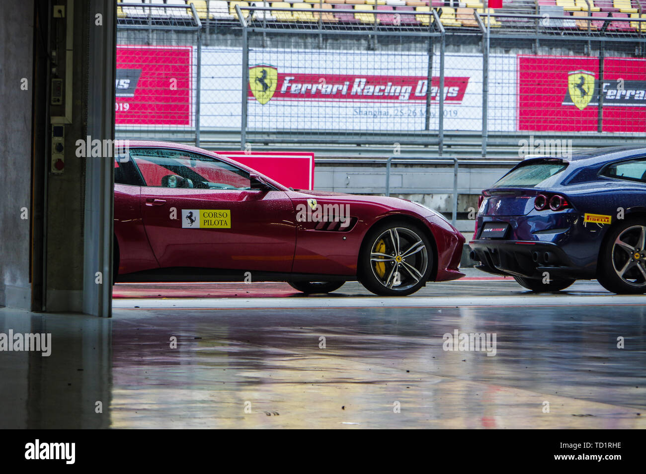 Ferrari GTC4Lusso test drive cars at Ferrari Racing Days 2019 Shanghai ...