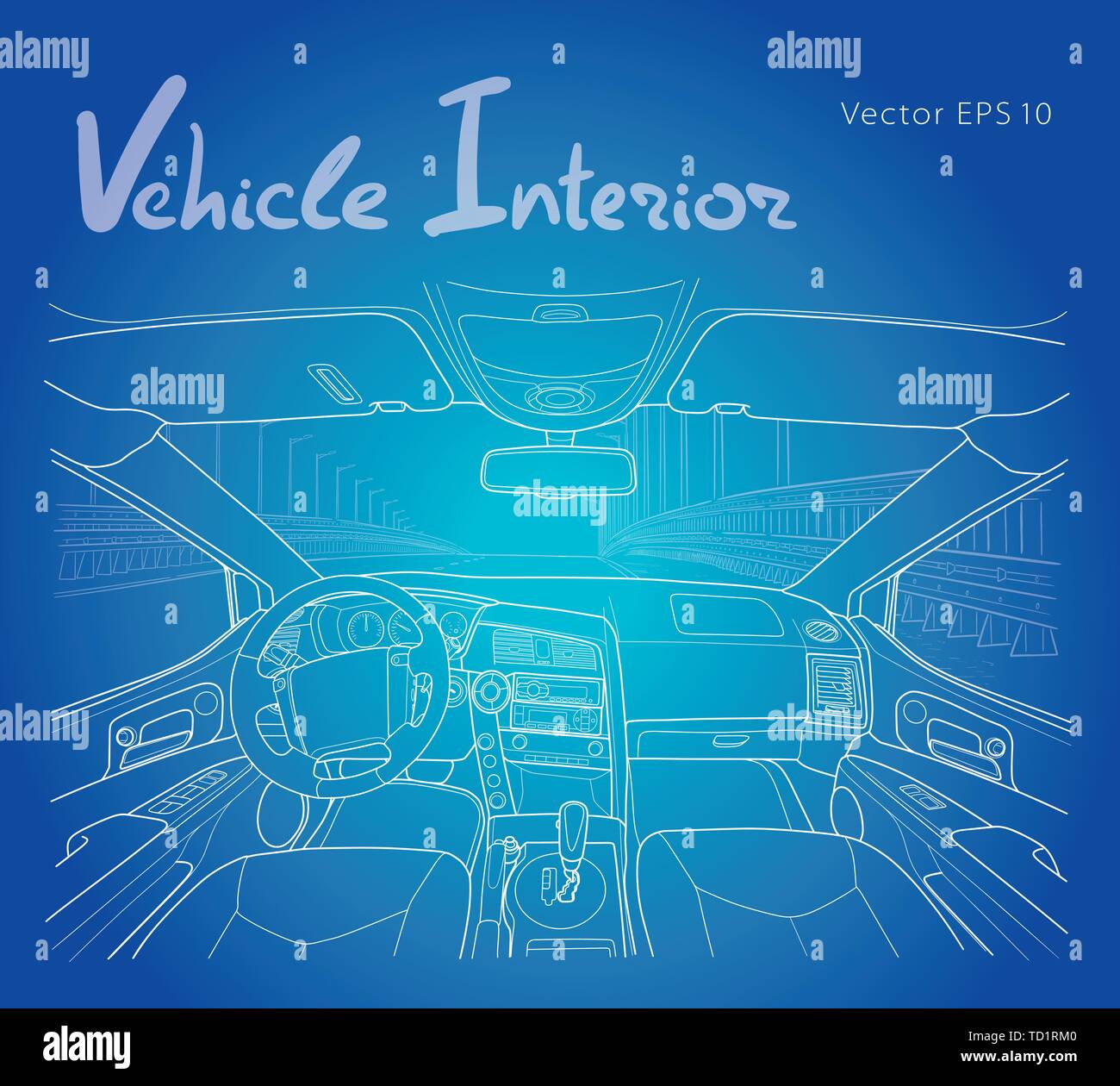 Line marking machine Stock Vector Images - Alamy