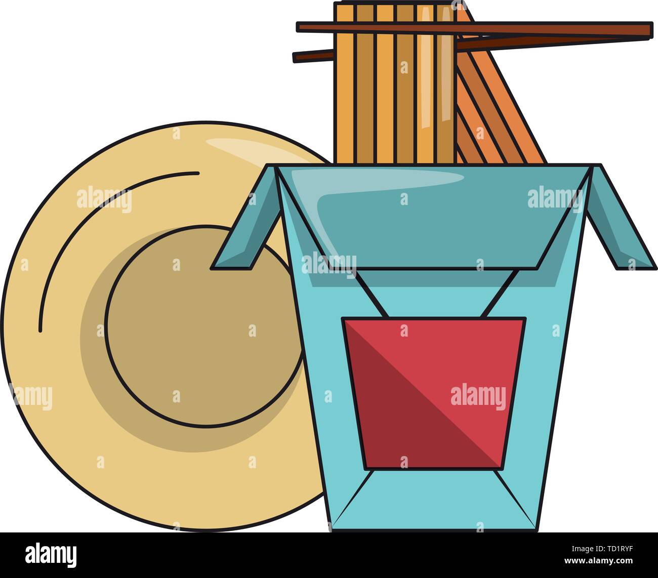 restaurant food and cuisine cartoons Stock Vector Image & Art - Alamy