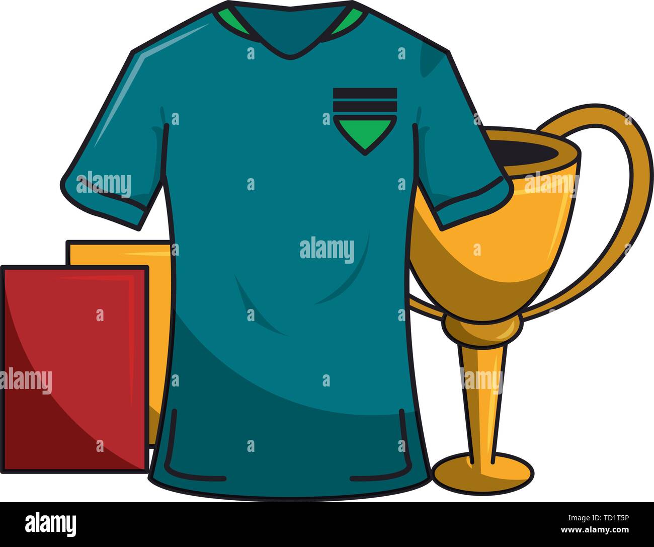 Soccer sport game cartoons isolated Stock Vector Image & Art - Alamy