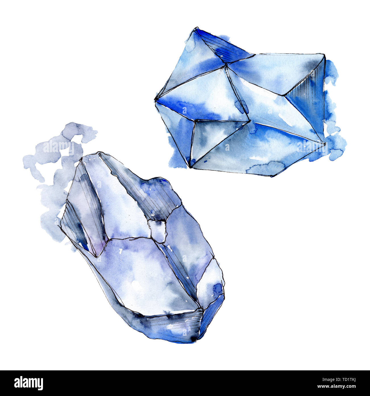 Ice Crystals Drawing