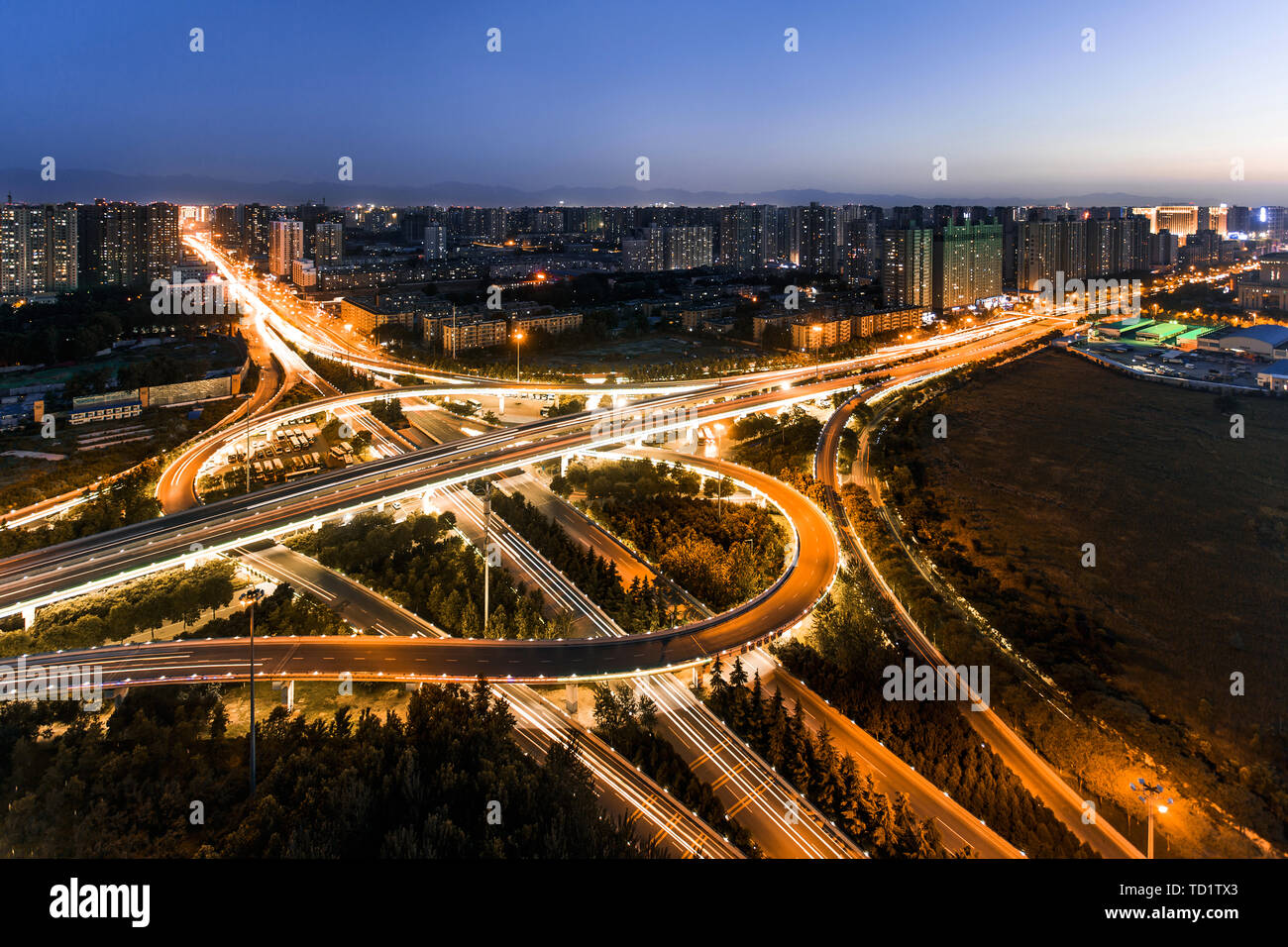 Interchange development hi-res stock photography and images - Alamy