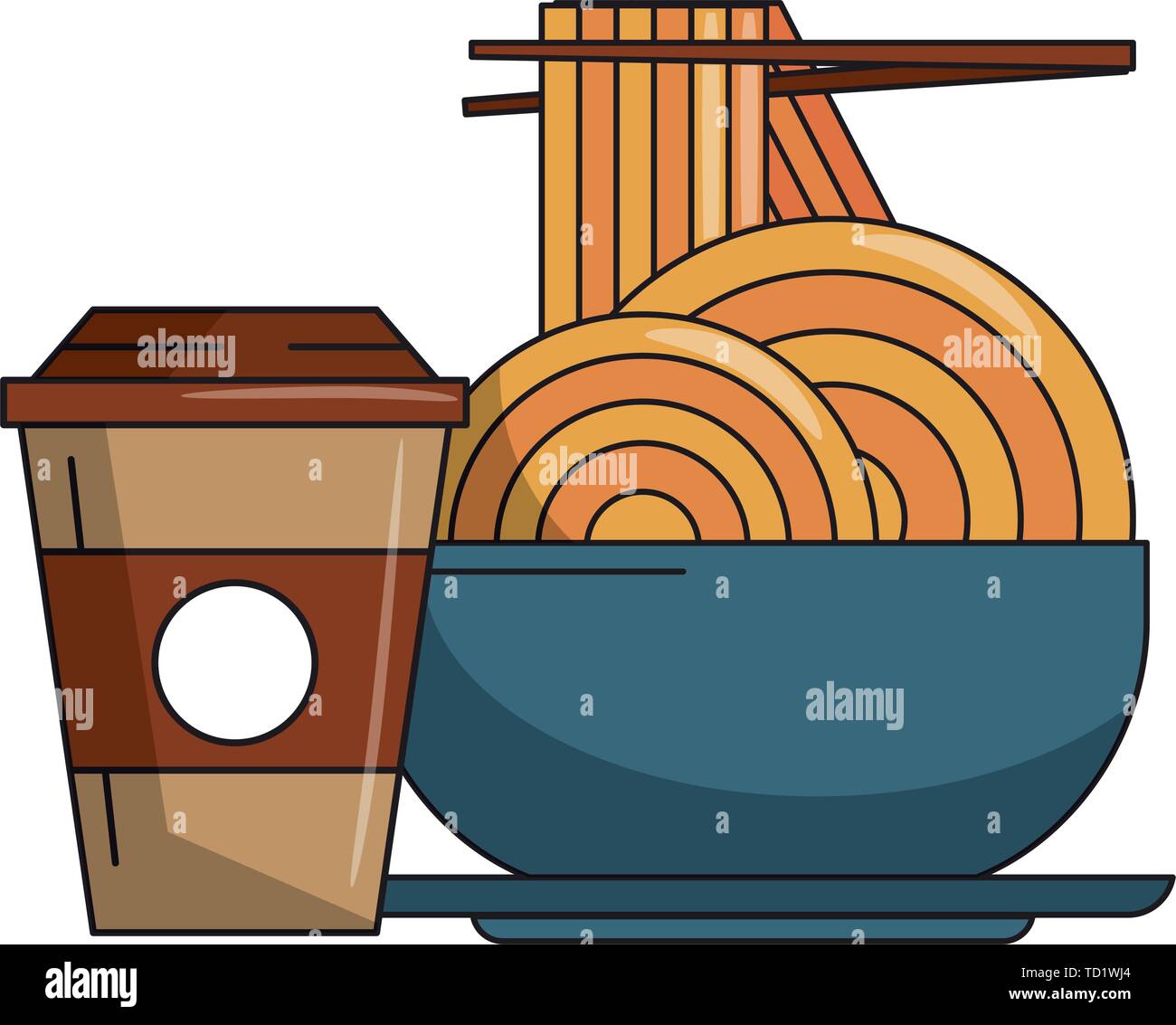 restaurant food and cuisine cartoons Stock Vector Image & Art - Alamy