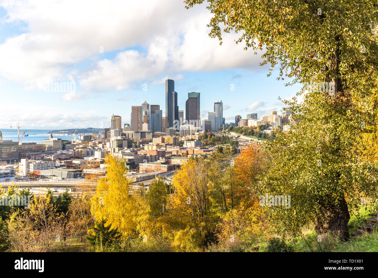Cityscape and skyline of seattle Stock Photo - Alamy