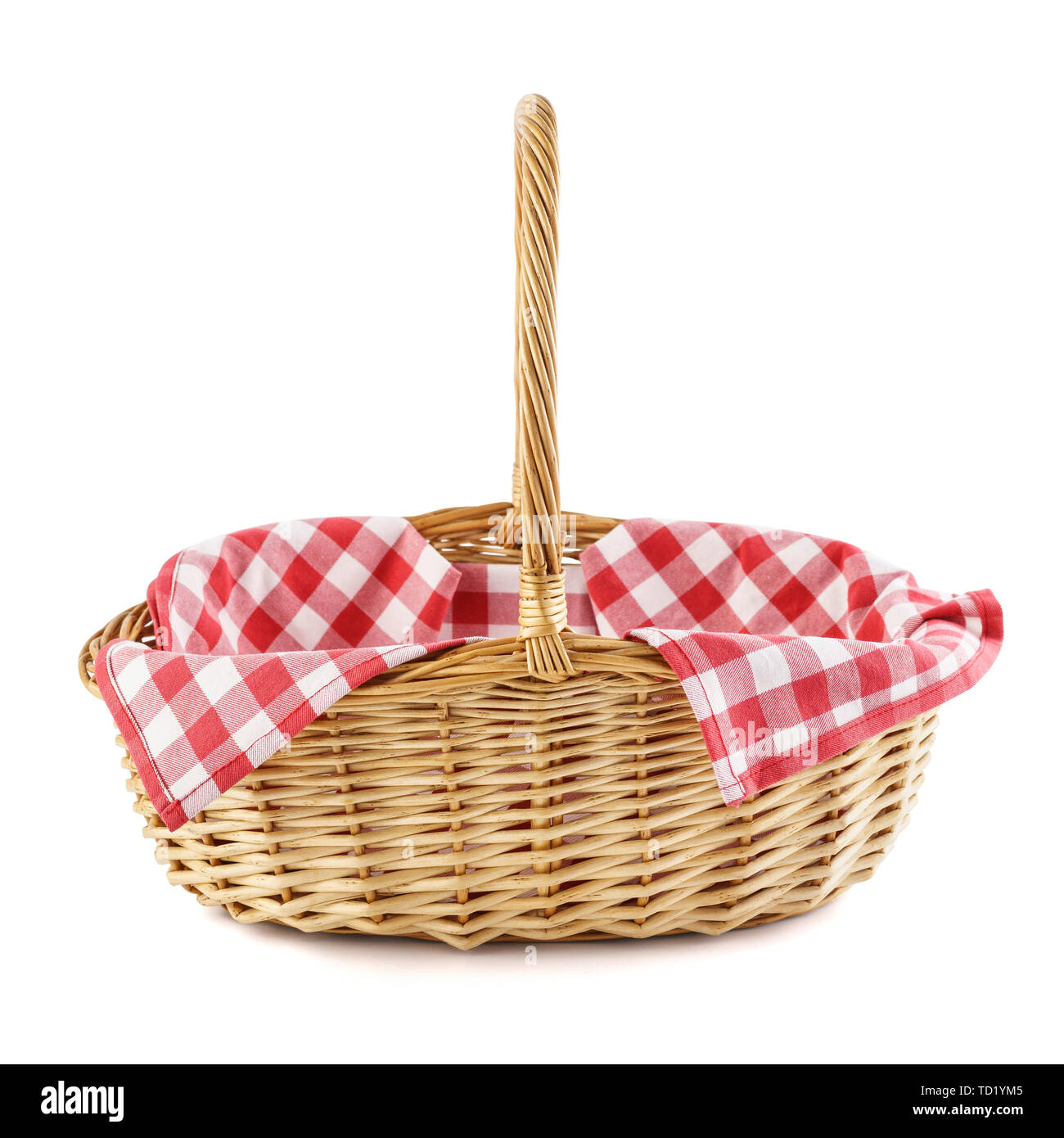 Side of wicker basket hi-res stock photography and images - Alamy