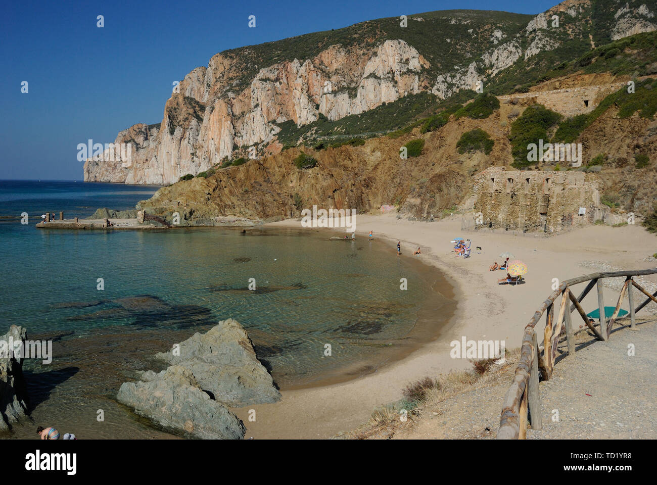 Masua beach sardinia hi-res stock photography and images - Alamy