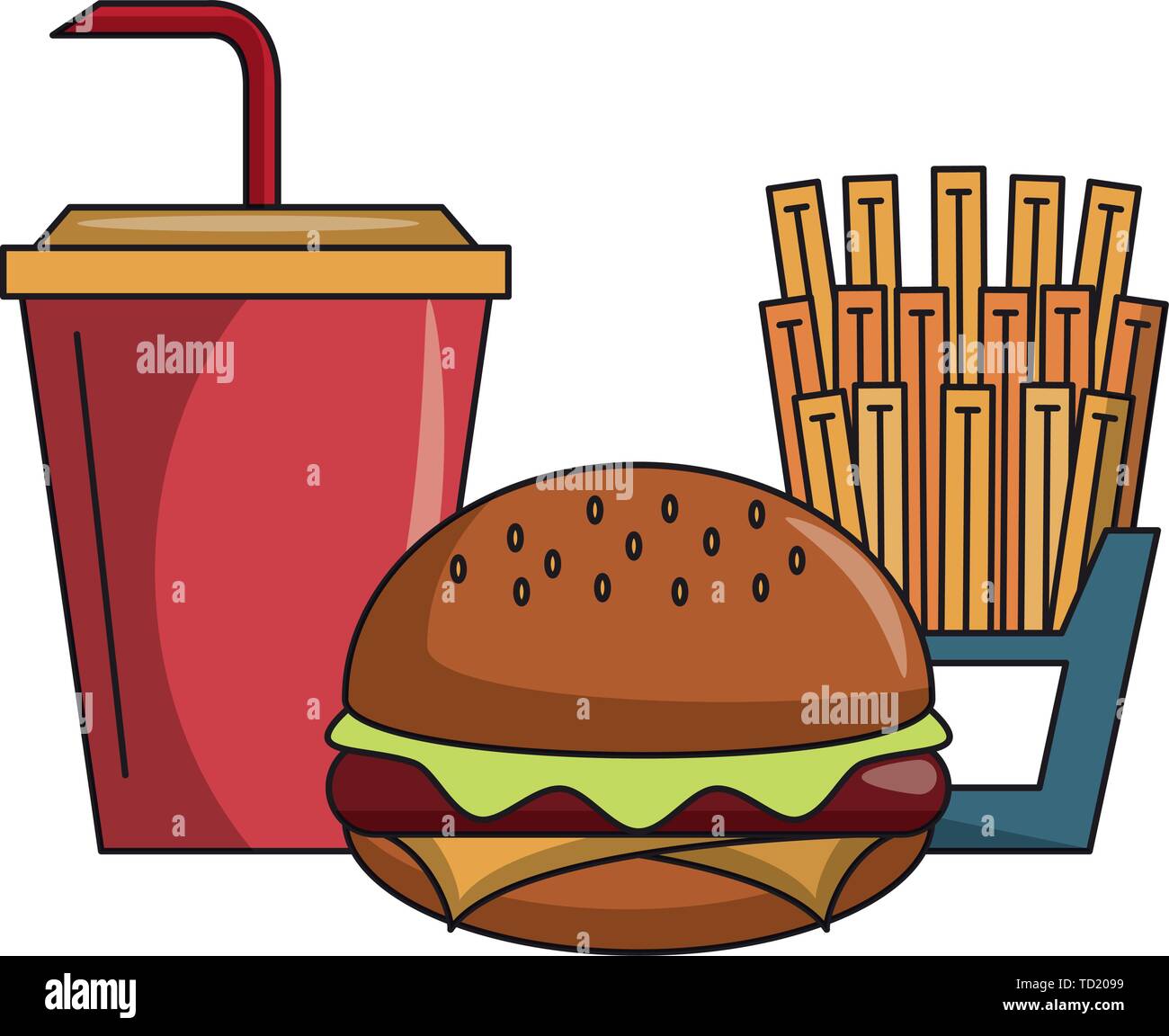 restaurant food and cuisine cartoons Stock Vector Image & Art - Alamy