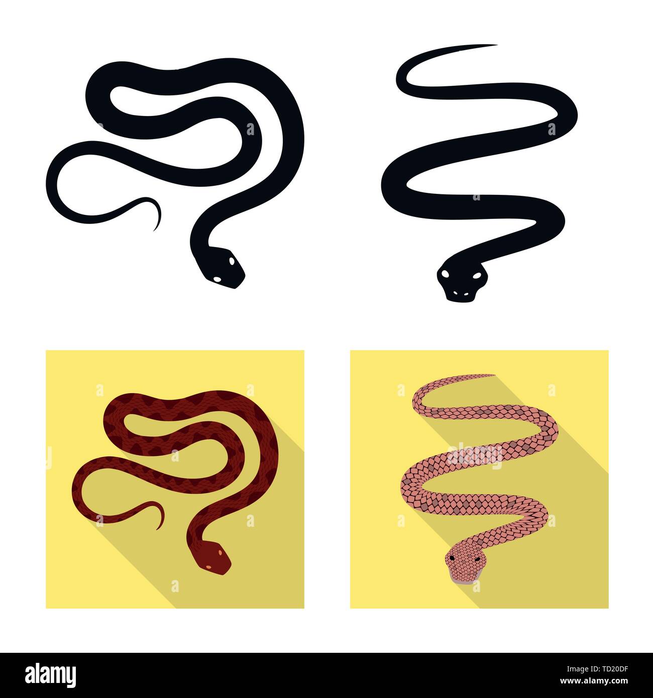 Creeping poison Stock Vector Images - Alamy