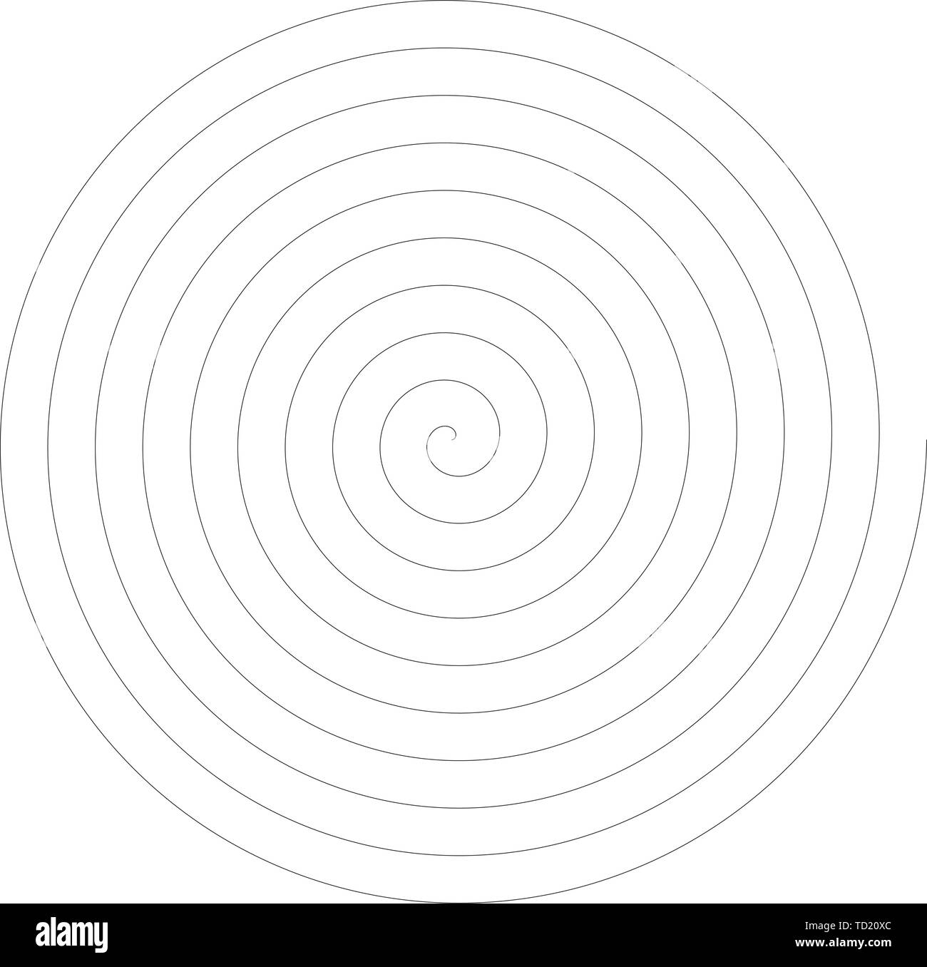 Radial, radiating element. Concentric, centripetal abstract design ...